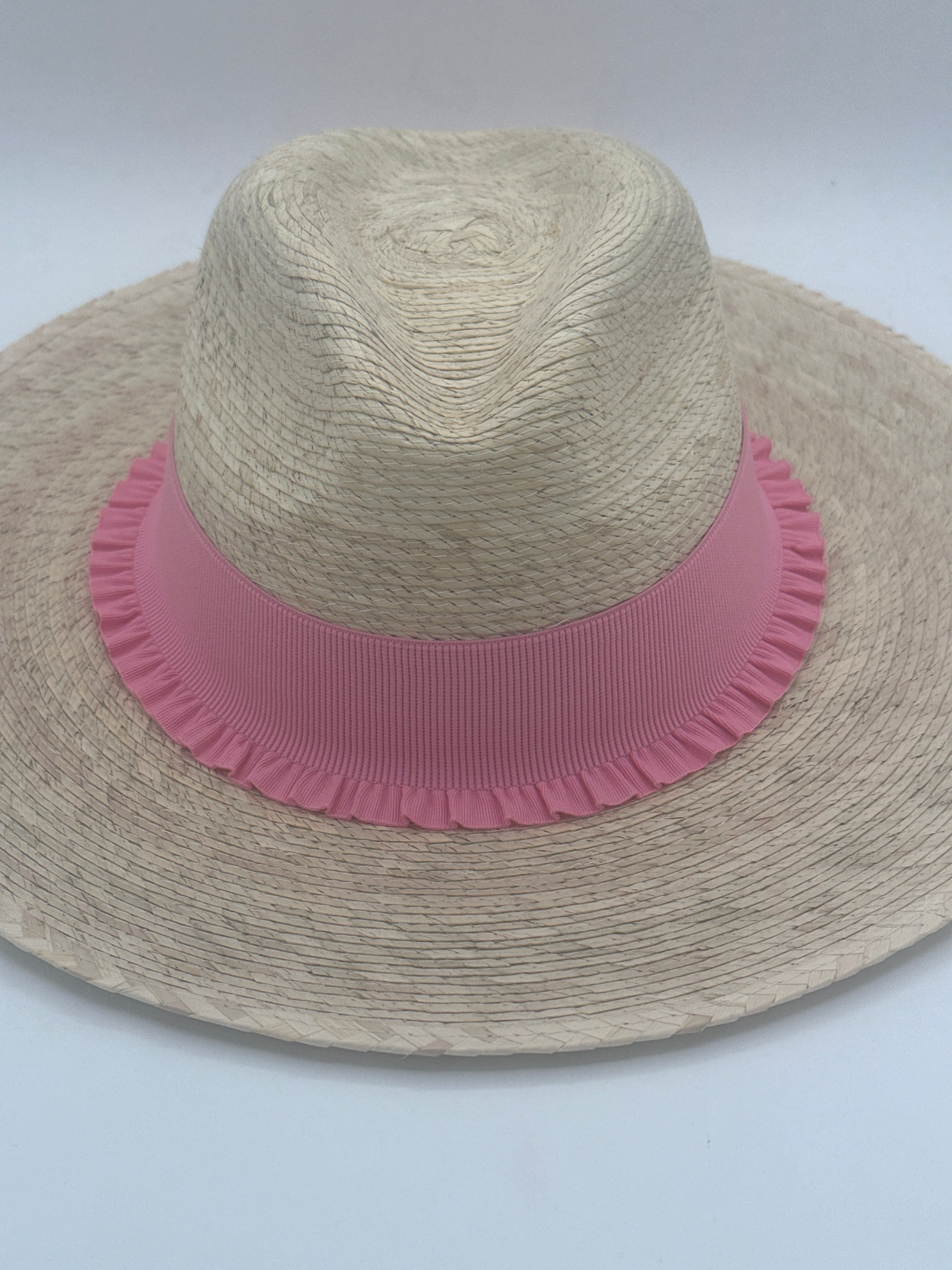 2” Bubblegum Pink Ruffle Hat Band – Bandette Bands