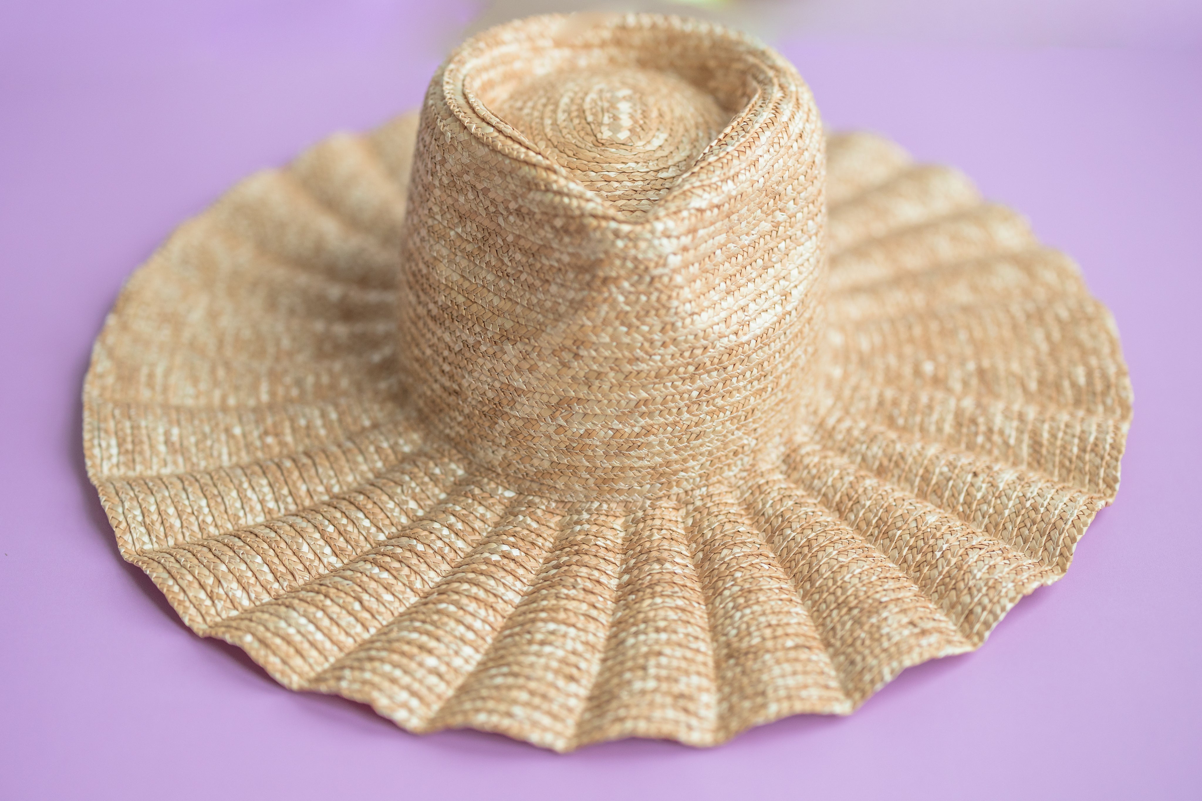 Palm Ruffle Hat – Bandette Bands