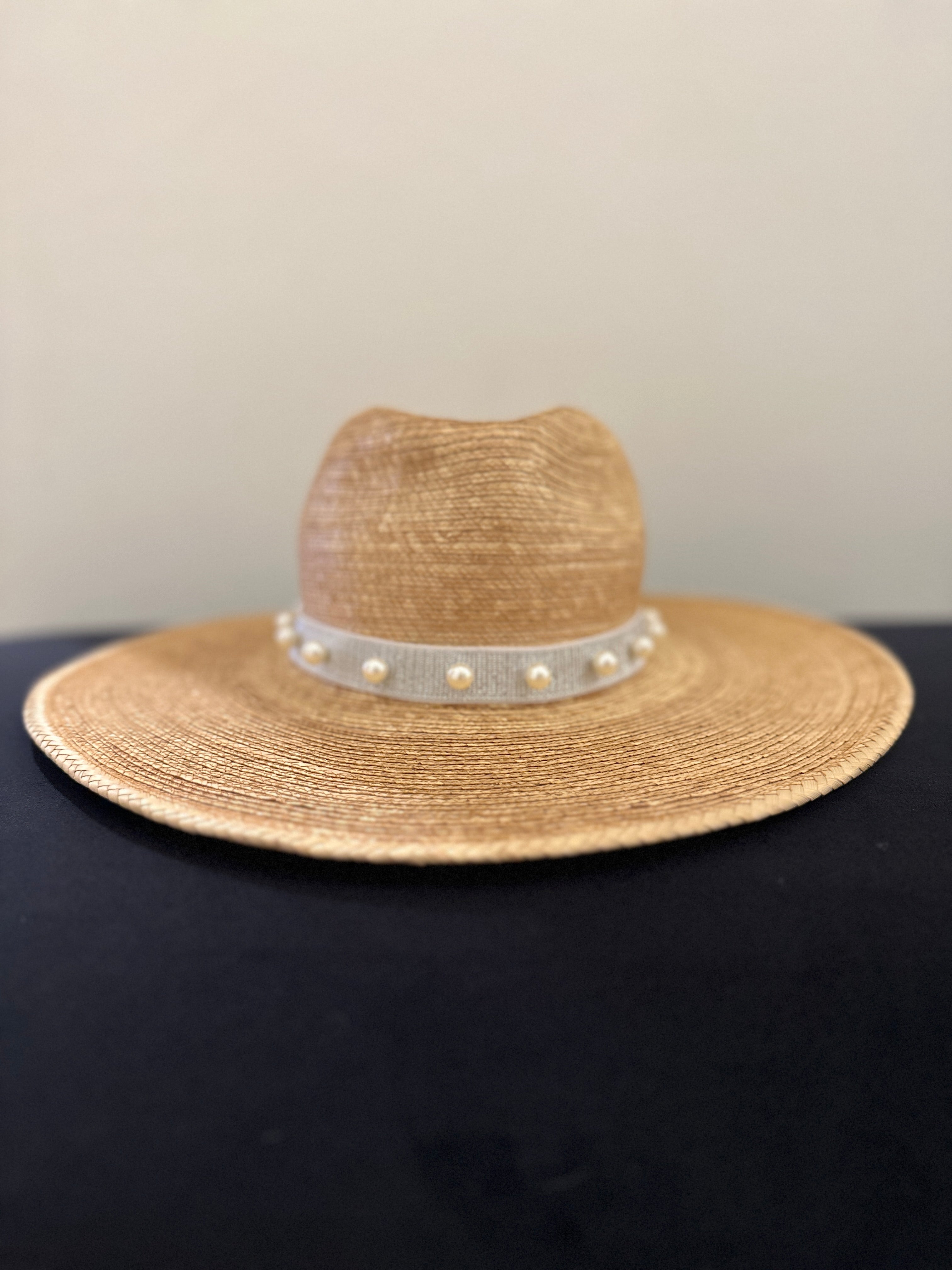 .75” Mini Pearl Hat Band – Bandette Bands